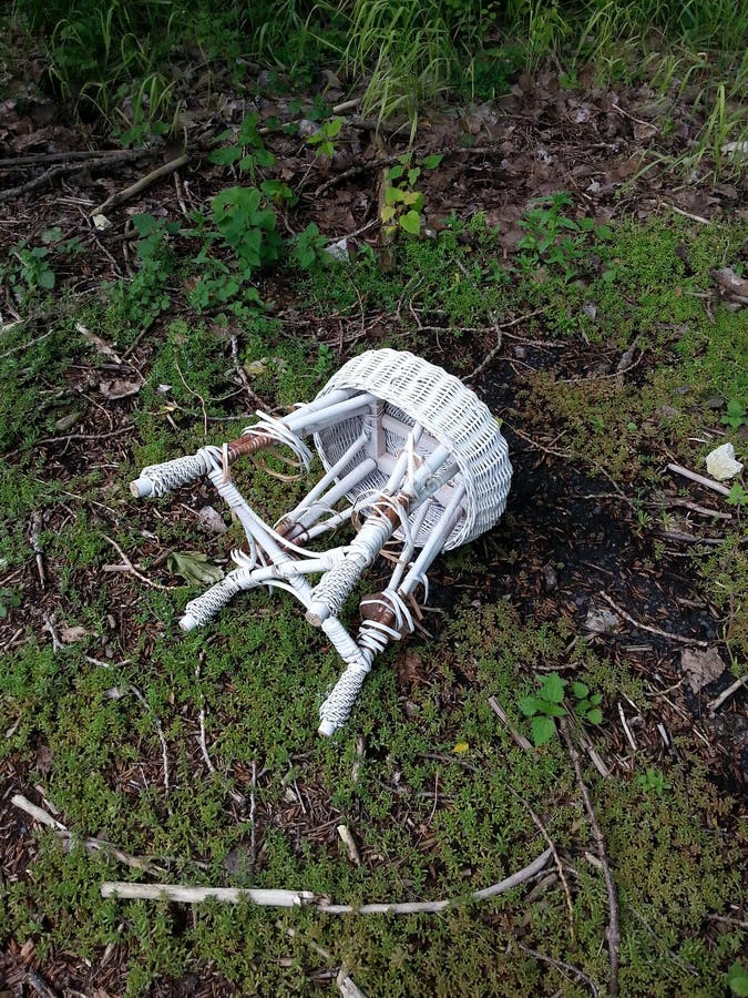 Discarded objects - stool stock photo. Image of pollution - 94375030