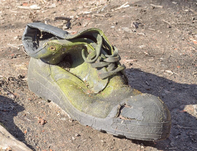 Old Torn Boots Leather Stock Images - Download 326 Royalty Free Photos