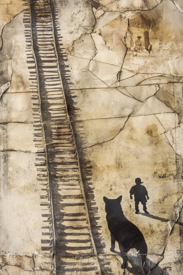 Discarded Scrapbook Documenting a Familyâ€™s Migration Journey Stock ...