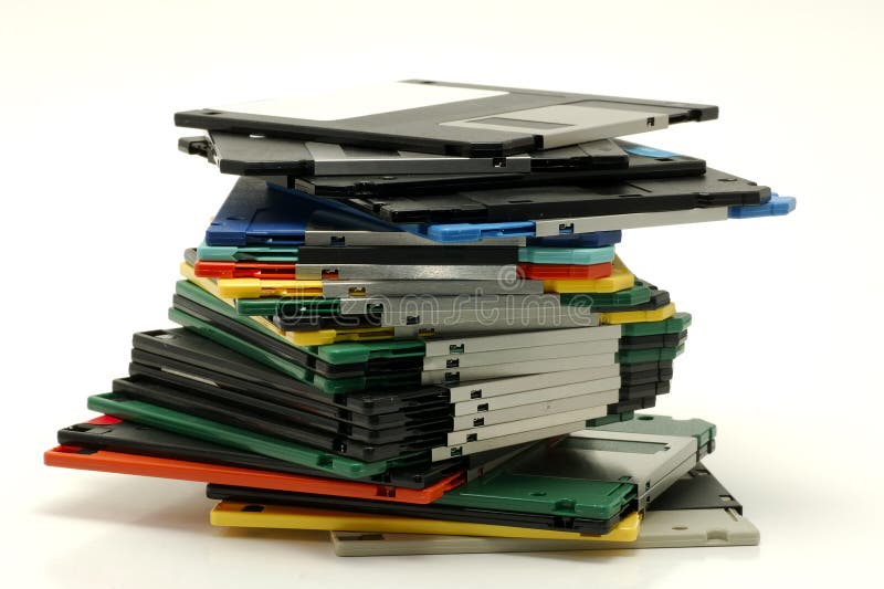 Dischetti fotografia stock. Immagine di dati, vecchio - 14734654