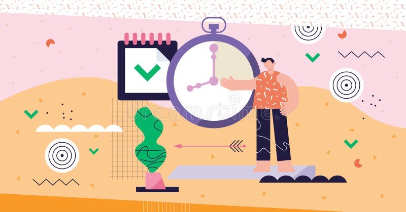 Discipline Modern Abstract Concept Vector Illustration Stock Vector ...