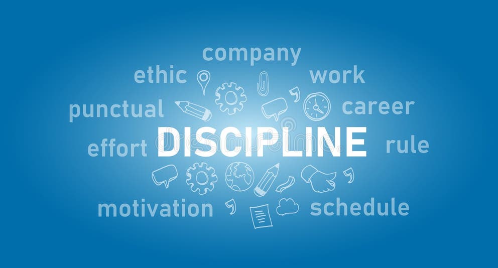 Work Discipline Banner Employee Stock Illustrations – 100 Work ...