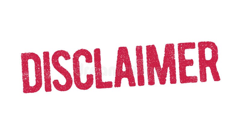 Disclaimer Vector Illustration Stock Illustrations – 240 Disclaimer ...