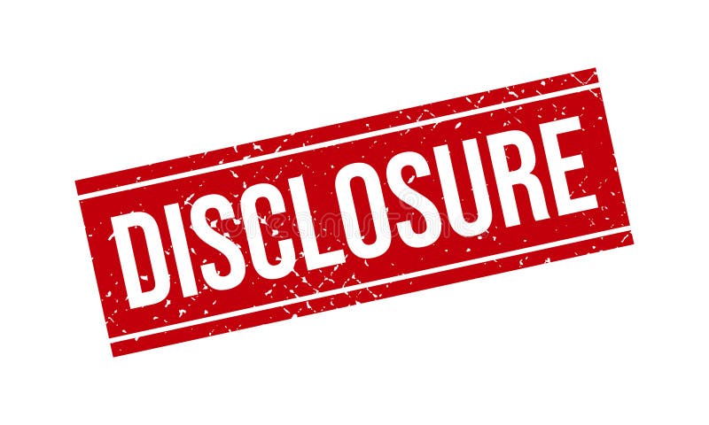 Disclosure Rubber Stamp. Disclosure Grunge Stamp Seal Vector ...