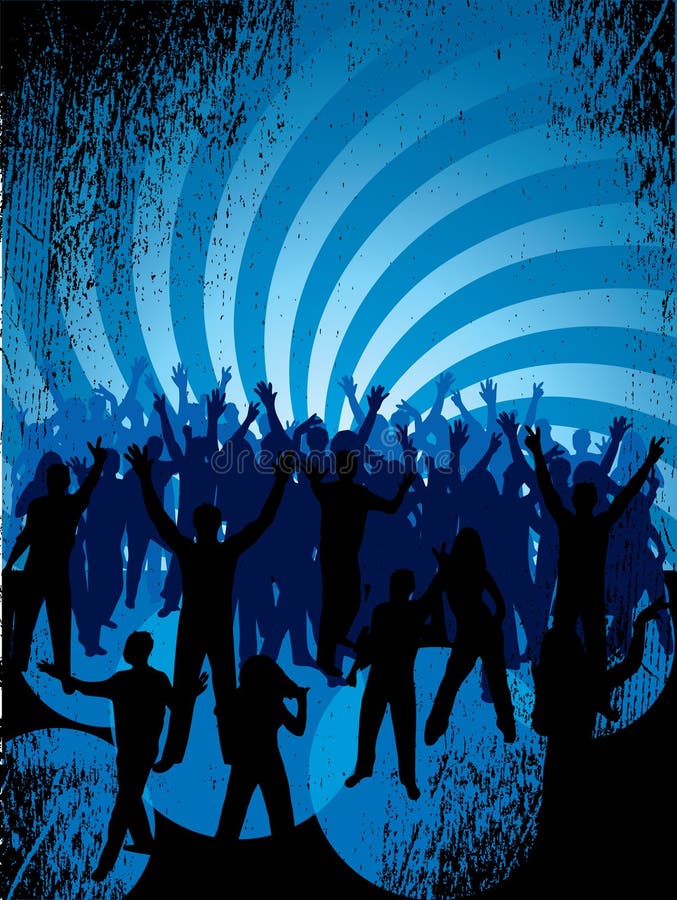 Disco. [Vector] stock vector. Illustration of event, group - 3284822