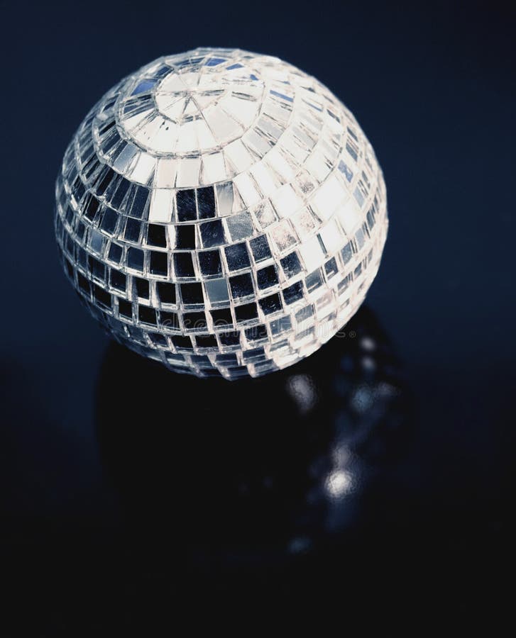 Blue disco ball stock image. Image of club, music, sphere - 1370343