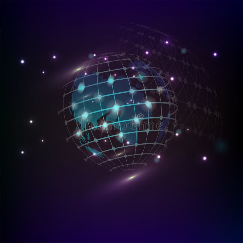 Disco Abstract Background. Disco Ball Texture. Spot Light Rays ...