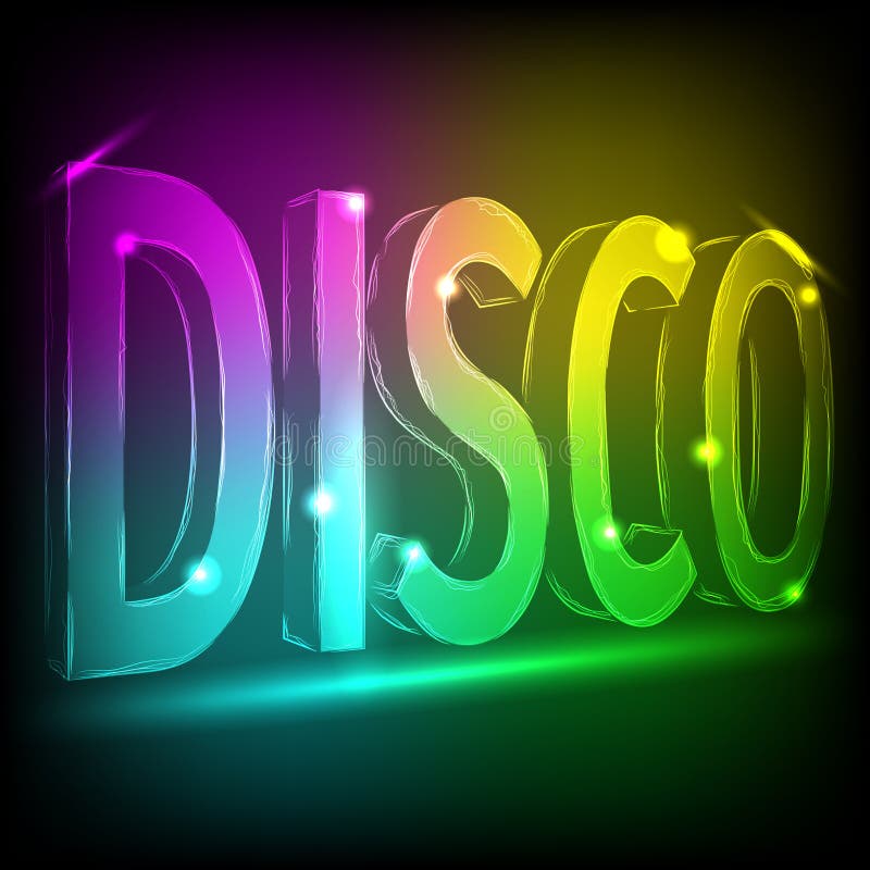 Disco Abstract Colorful Lines on Black Background Stock Vector ... Disco Abstract Colorful Lines on Black Background Stock Vector ...
