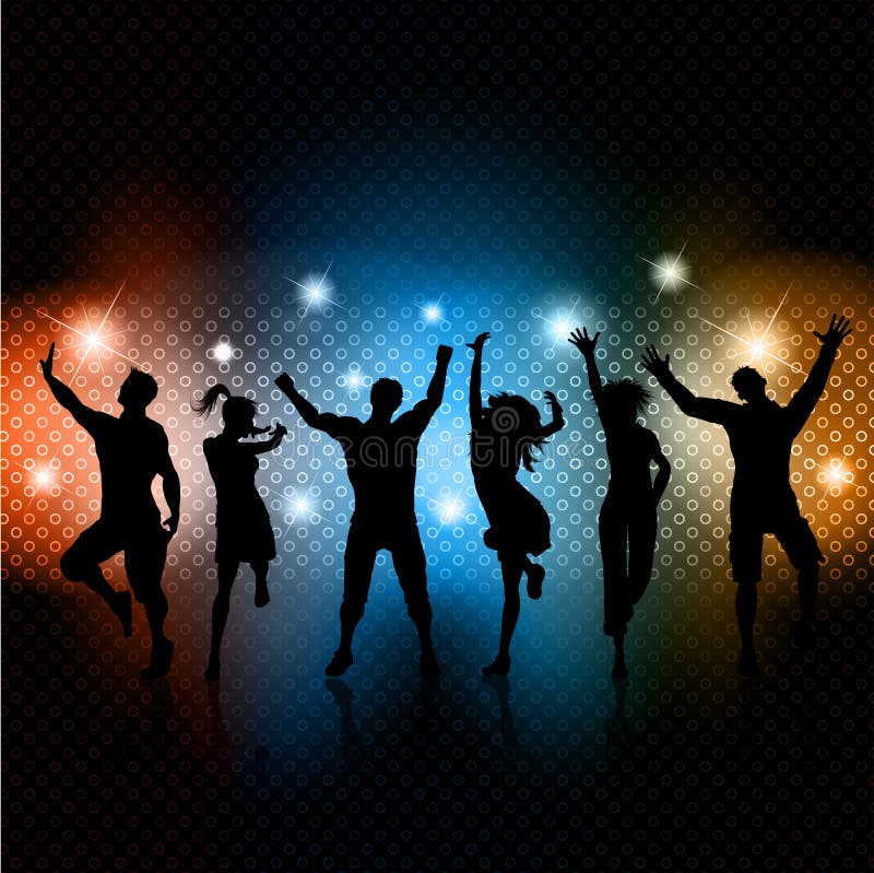 Disco Background Dancing People Stock Illustrations – 9,630 Disco ...