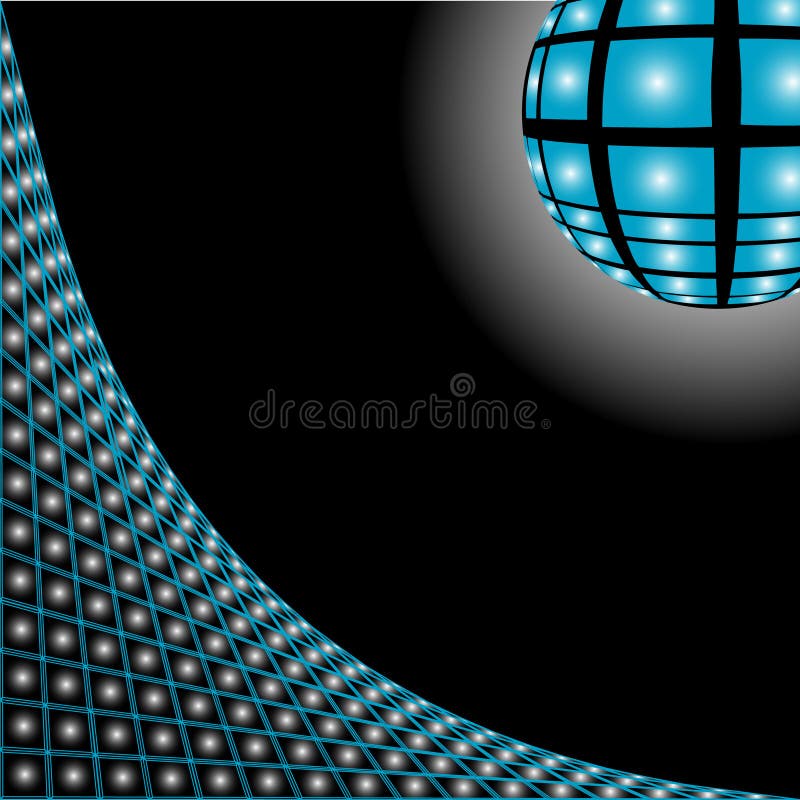 Disco background. Vector stock vector. Illustration of frame - 11280164