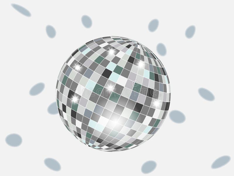 Disco Ball stock illustration. Illustration of square - 16058506