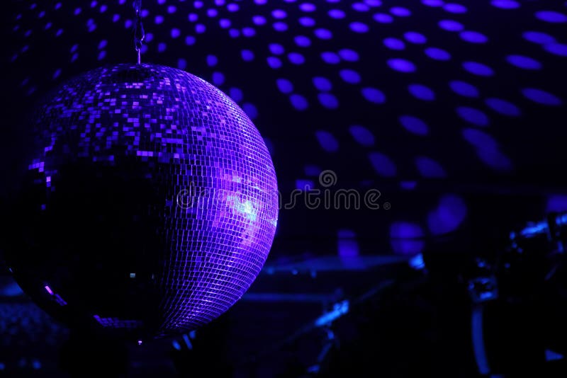 Disco Ball with Bright Rays Stock Image - Image of abstract, party ...