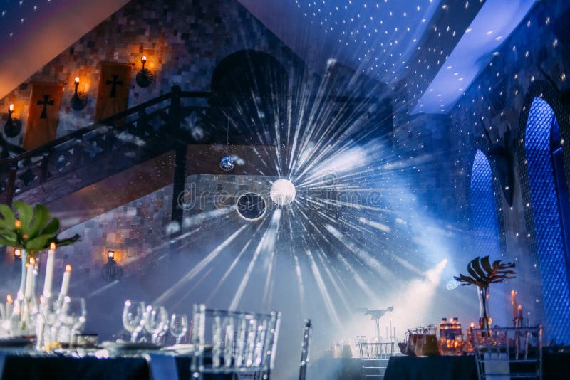 Disco Ball Light Reflection Point Bar Party Stock Photo - Image of ...