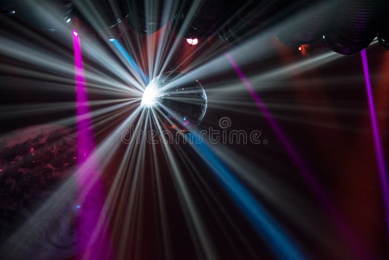 Disco ball light stock image. Image of effects, earth - 58105753