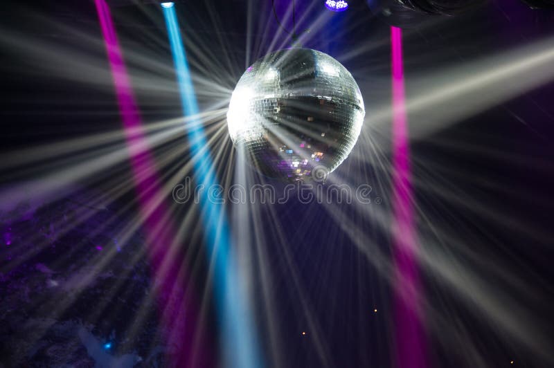 Disco ball light stock image. Image of earth, party, laser - 61265667