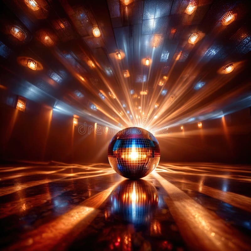 Disco Ball, Party Light Accessory, Bright Glowing Sparkling Sphere ...