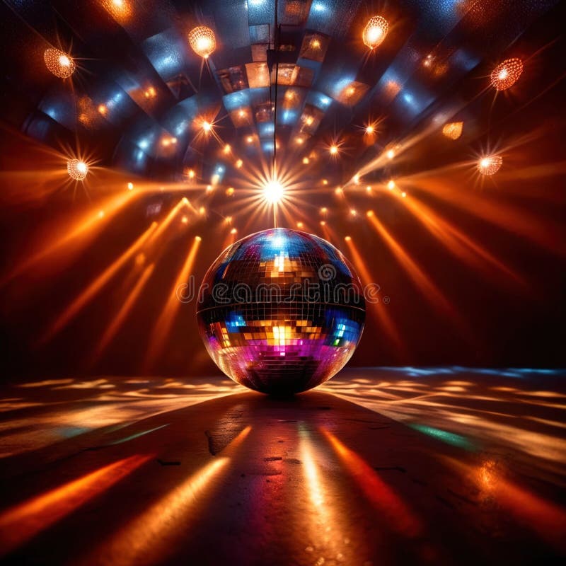 Disco Ball, Party Light Accessory, Bright Glowing Sparkling Sphere ...