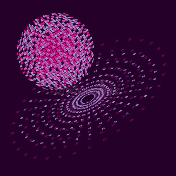 Disco-ball pattern stock vector. Illustration of mirrorball - 19962393