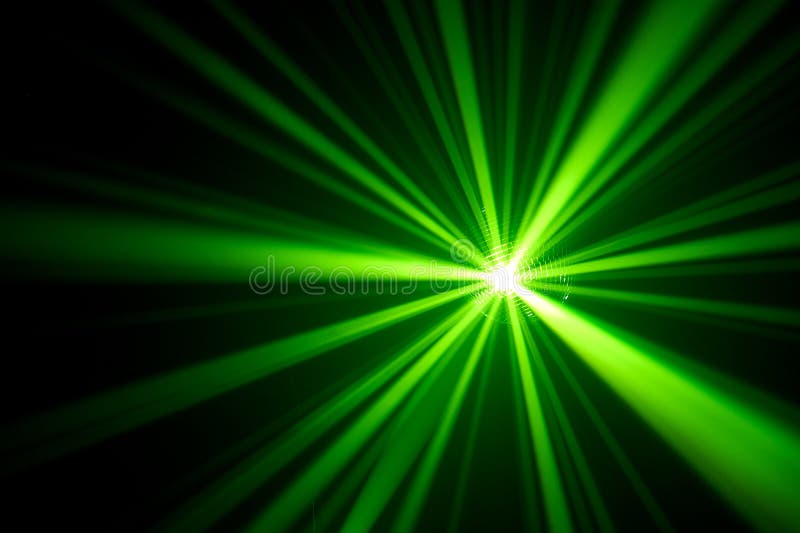Green Shining Disco Ball in Motion Stock Image - Image of club ...