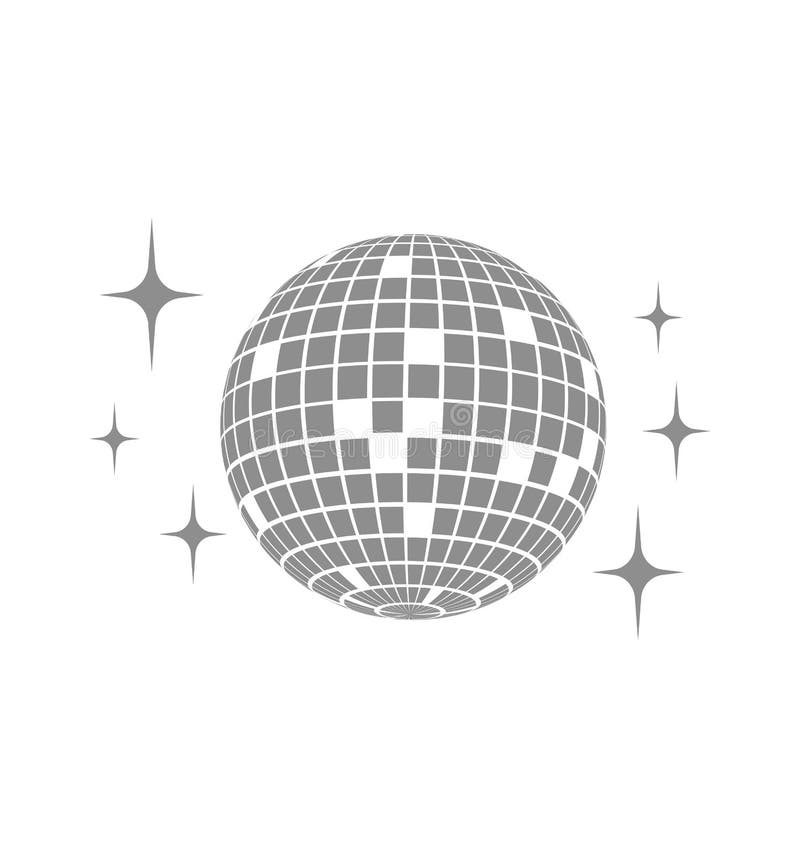 Disco Ball Vector Icon Disco Ball Vector Icon Disco Ball Vector Icon ...