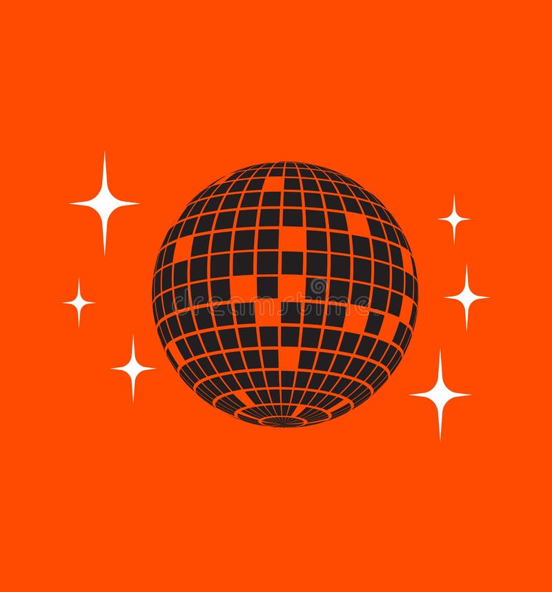 Disco Ball Vector Icon Party DJ Club Stock Vector - Illustration of ...
