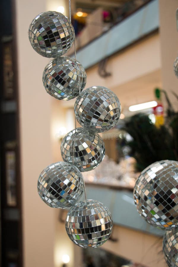 Disco Balls for Dancing in a Disco Club Stock Photo - Image of sphere ...