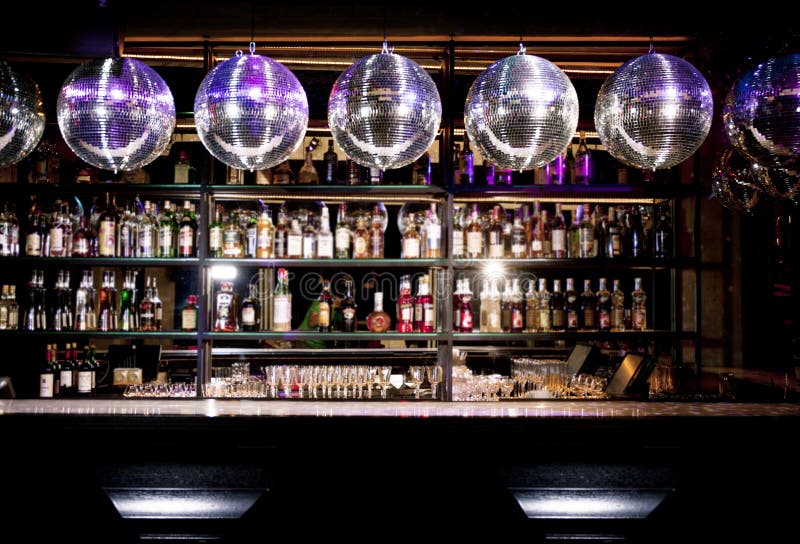 Disco bar stock image. Image of drink, bartending, relaxation - 45026691