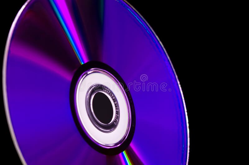 Disco Cd Da Azul-raia Do Dvd Do Computador Imagem de Stock - Imagem de ...