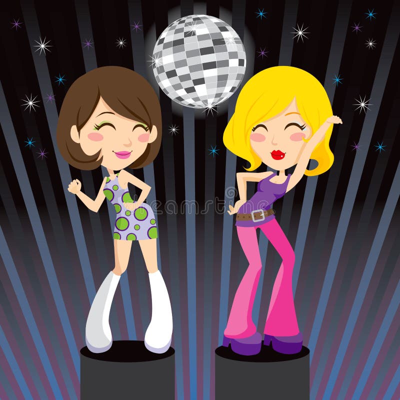 Disco Dance stock vector. Illustration of disco, moving - 18872548