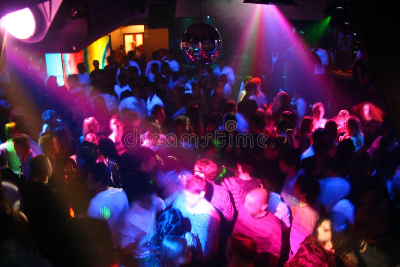 Disco Dancing People stock image. Image of night, lighting - 4560819