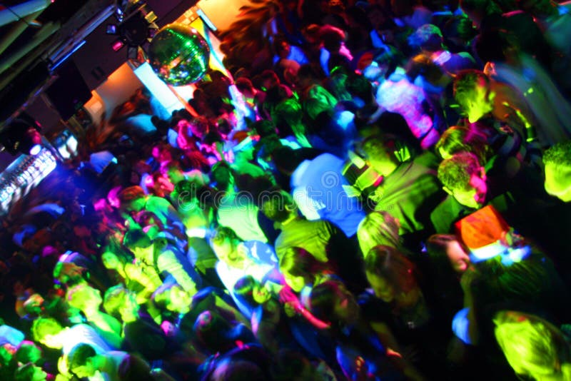 Disco Dancing People stock image. Image of nightclub, club - 7674123