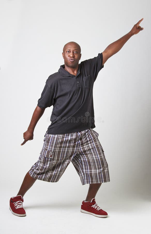 Awkward Dancing Man stock photo. Image of hands, cute - 25630500