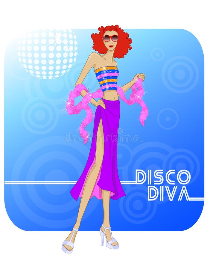 Disco party stock vector. Illustration of dancers, dancefloor - 10777766