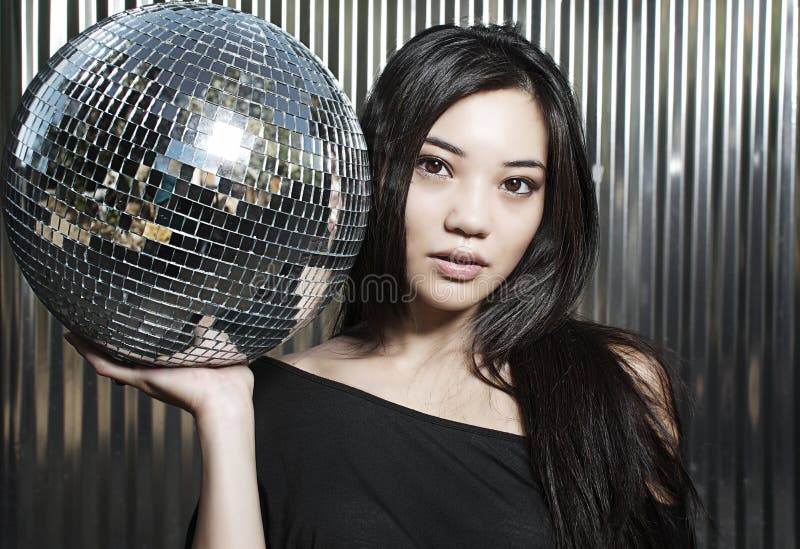 Disco Diva Asian Beauty Model Stock Image - Image of jewelry, girl: 21729185