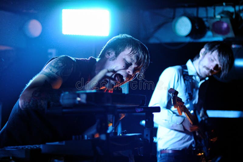 Disco Ensemble Performs at Be Cool Editorial Stock Image - Image of ...