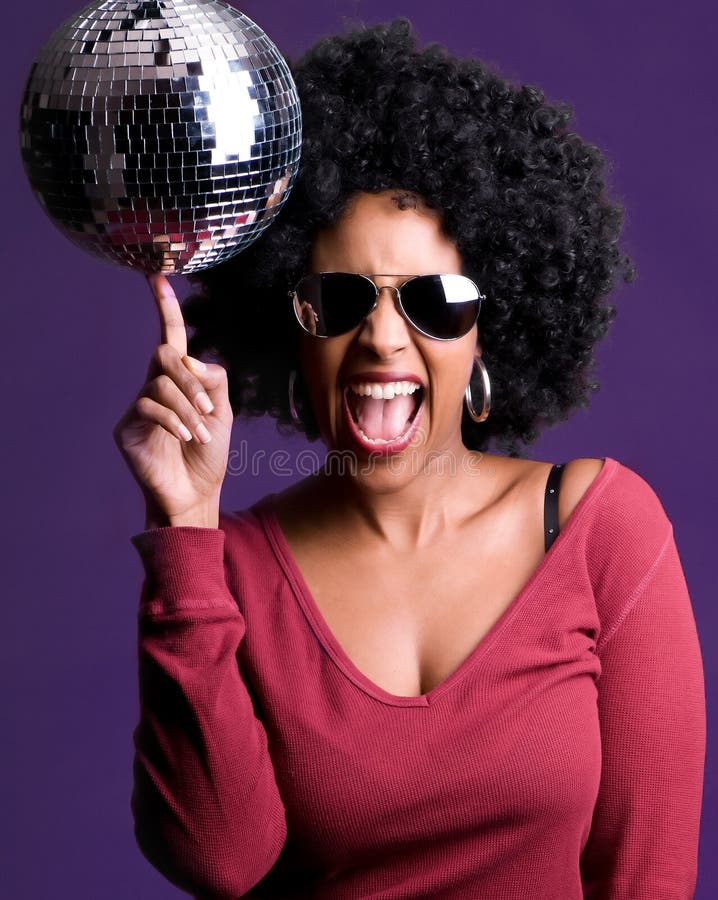 Disco Girl stock photo. Image of modern, caucasian, lifestyle - 19858636