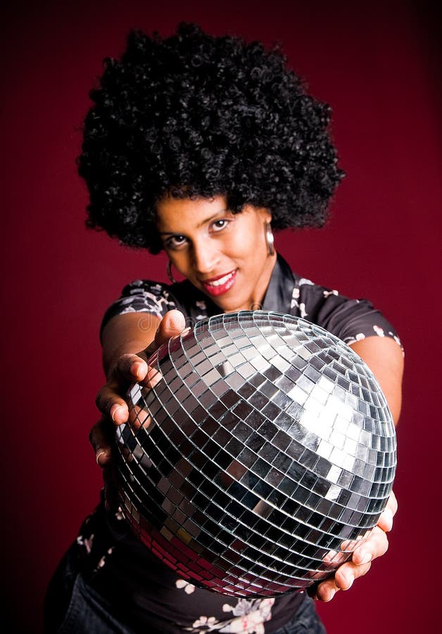 Disco girl stock photo. Image of adorable, face, portrait - 8236716
