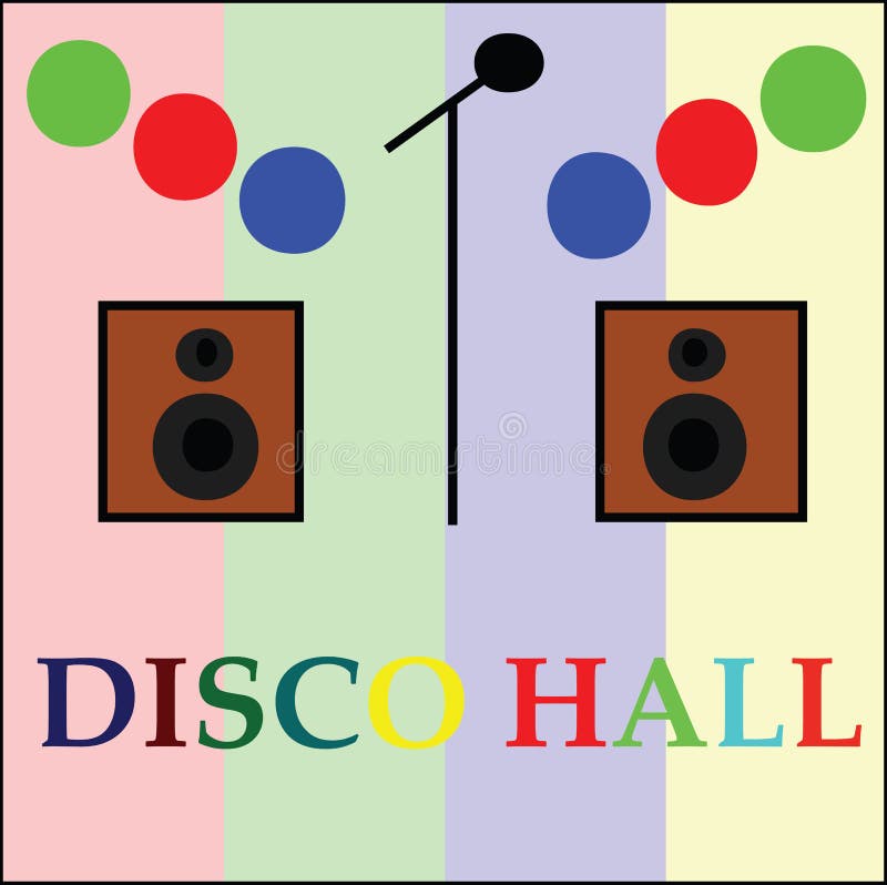 Disco hall board stock image. Image of dance, soundlights - 55725001