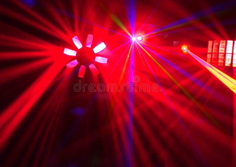 Disco. Laser show stock image. Image of illuminated, entertainment ...