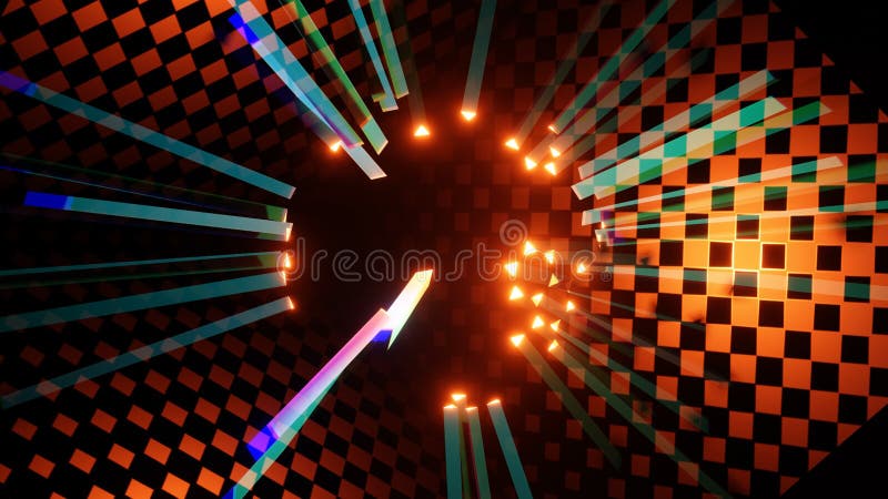 Disco Light Rays from a Disco Ball. Stock Footage - Video of glowing ...