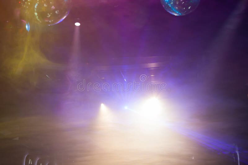 Disco Light Show, Stage Lights Stock Image - Image of bright, effects ...