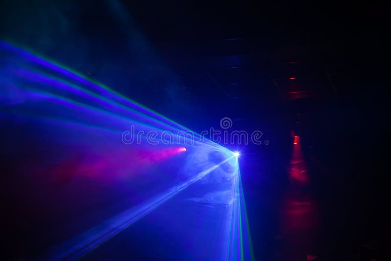 Disco Light Show, Stage Lights Stock Image - Image of entertainment ...