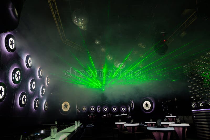 Disco Light Show, Stage Lights Stock Photo - Image of disco ...