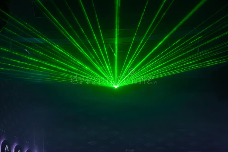 Disco Light Show, Stage Lights Stock Image - Image of bright, live ...