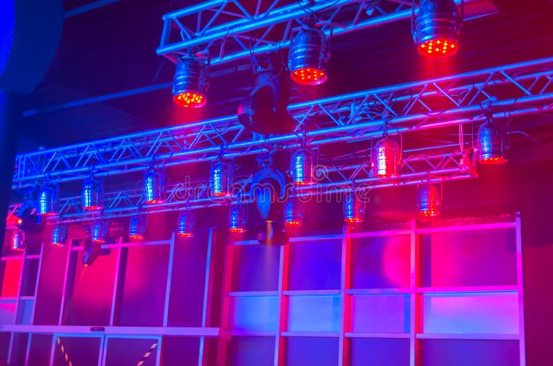 Disco lighting stock image. Image of audio, discoteque - 119038351