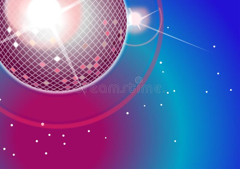Disco lights stock vector. Illustration of disco, glow - 3542543