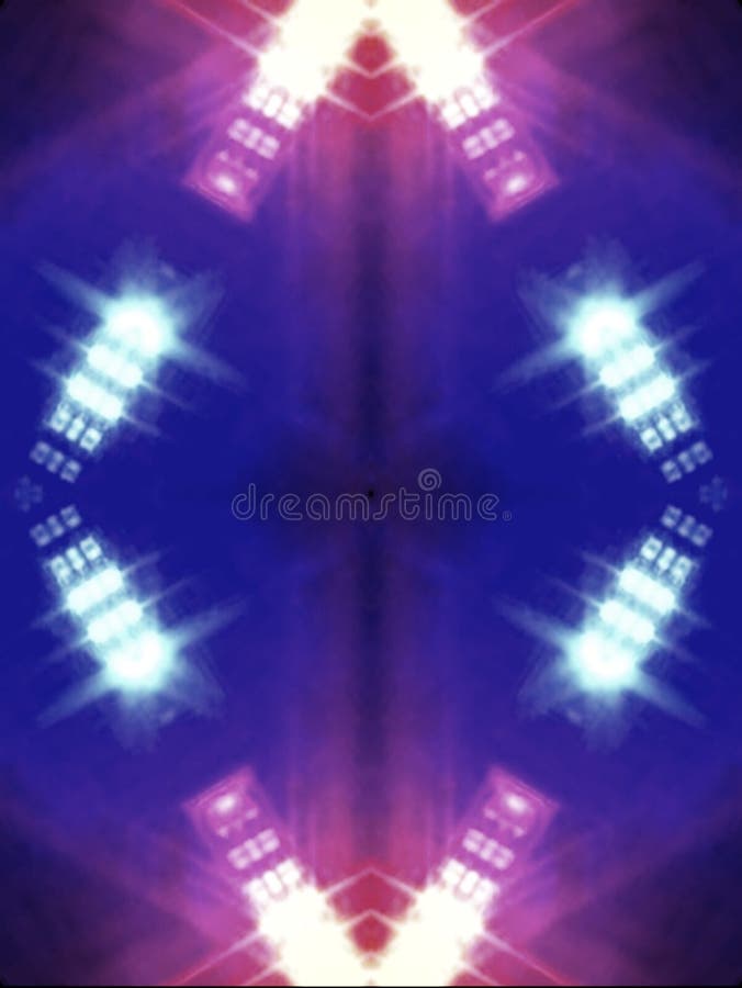 Disco Lights Background Club Mirror Stock Illustration - Illustration ...