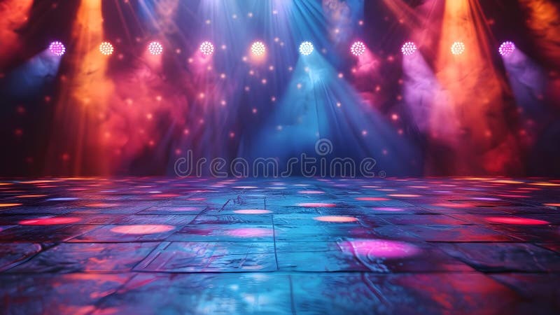 Disco Lights & Dance Vibes: an Empty Stage Awaits the Night S Energy ...