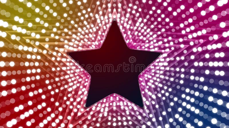 Disco lights with stars stock footage. Video of disco - 48896680