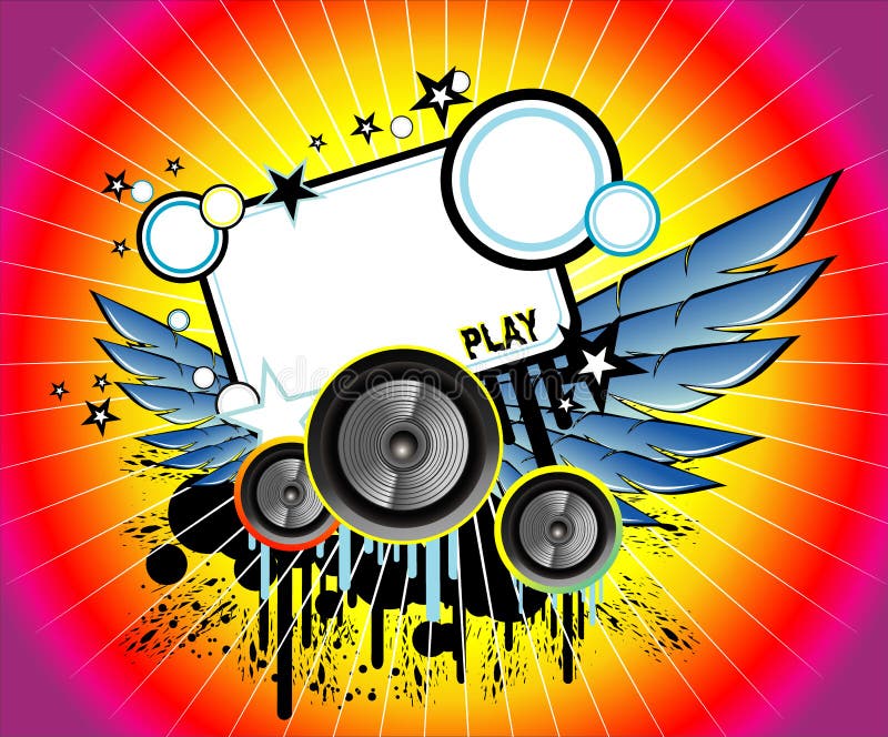 Music Flayer background stock vector. Illustration of event - 7536574